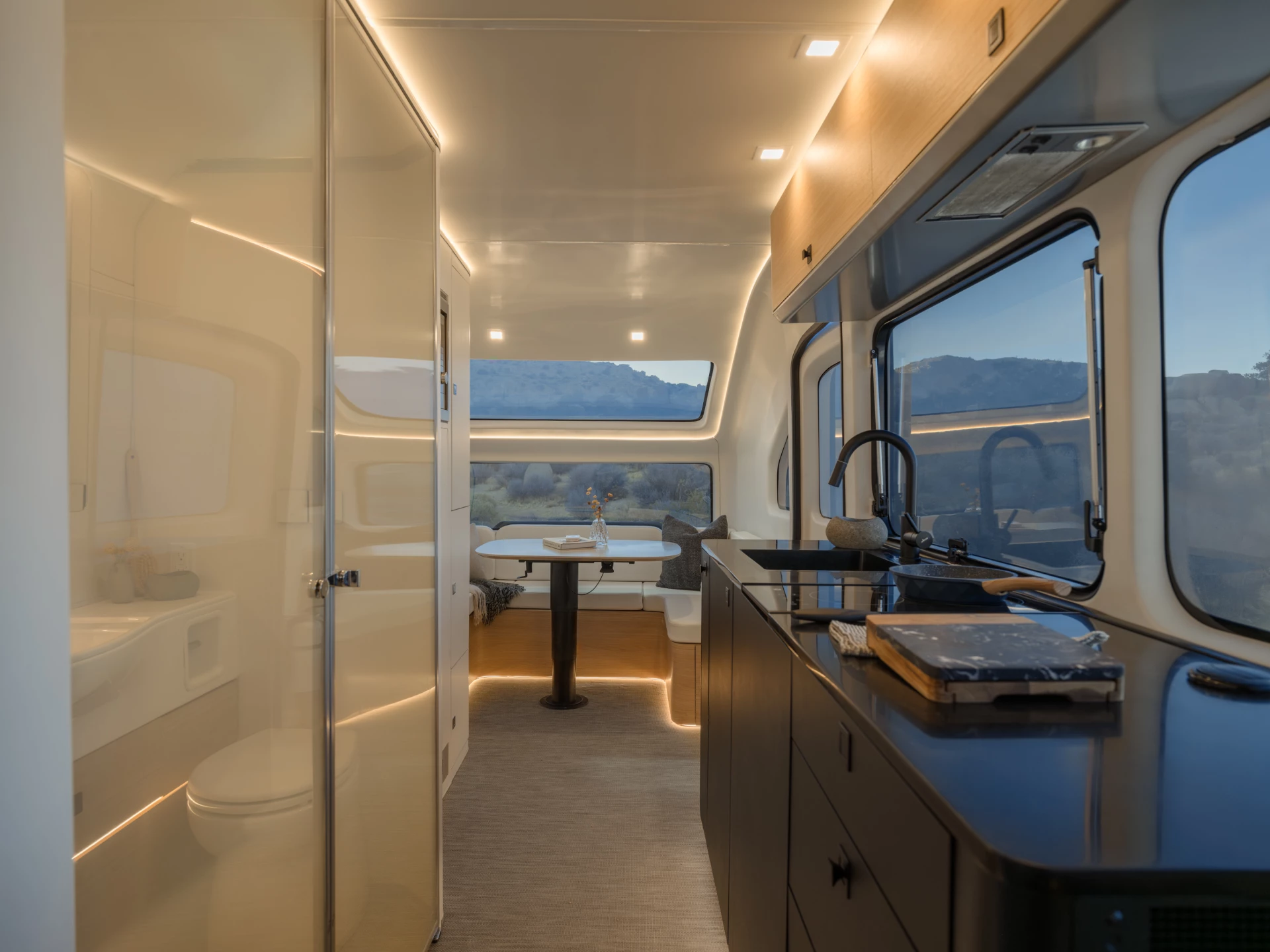 Pebble Flow: World's first self-driving camper now with Auto Dump