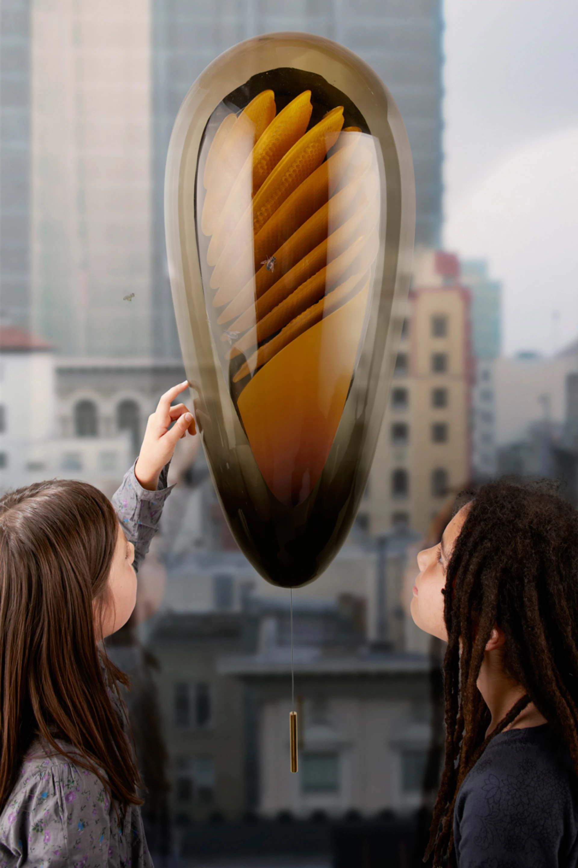 Philips's beehive concept - an urban home for the 21st Century bee