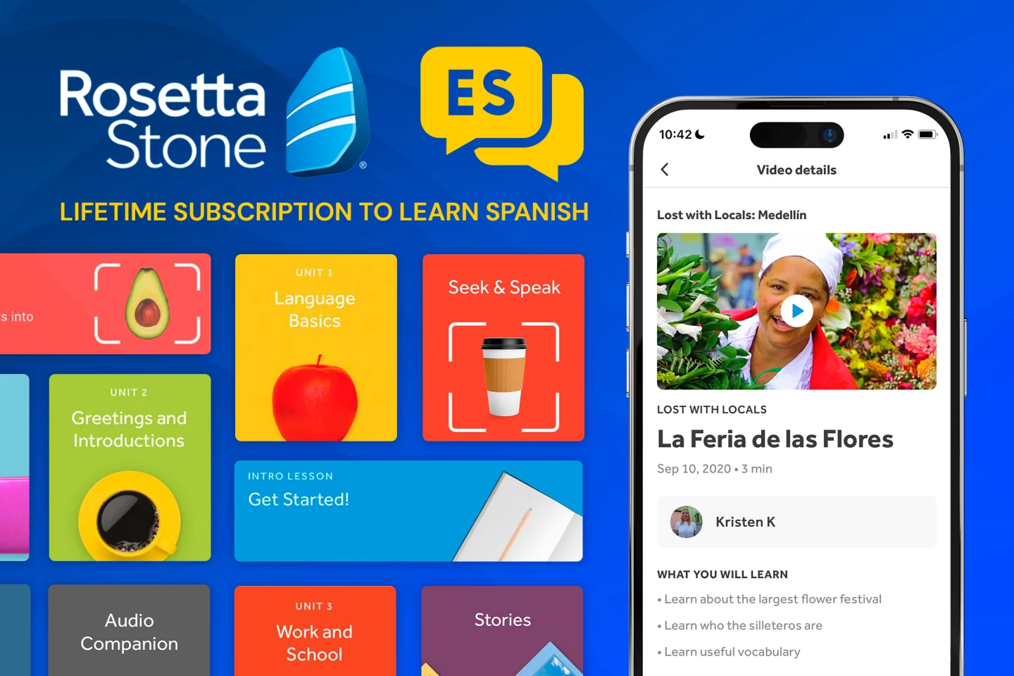 Save over $200 on this Rosetta Stone package that lets you master Spanish
