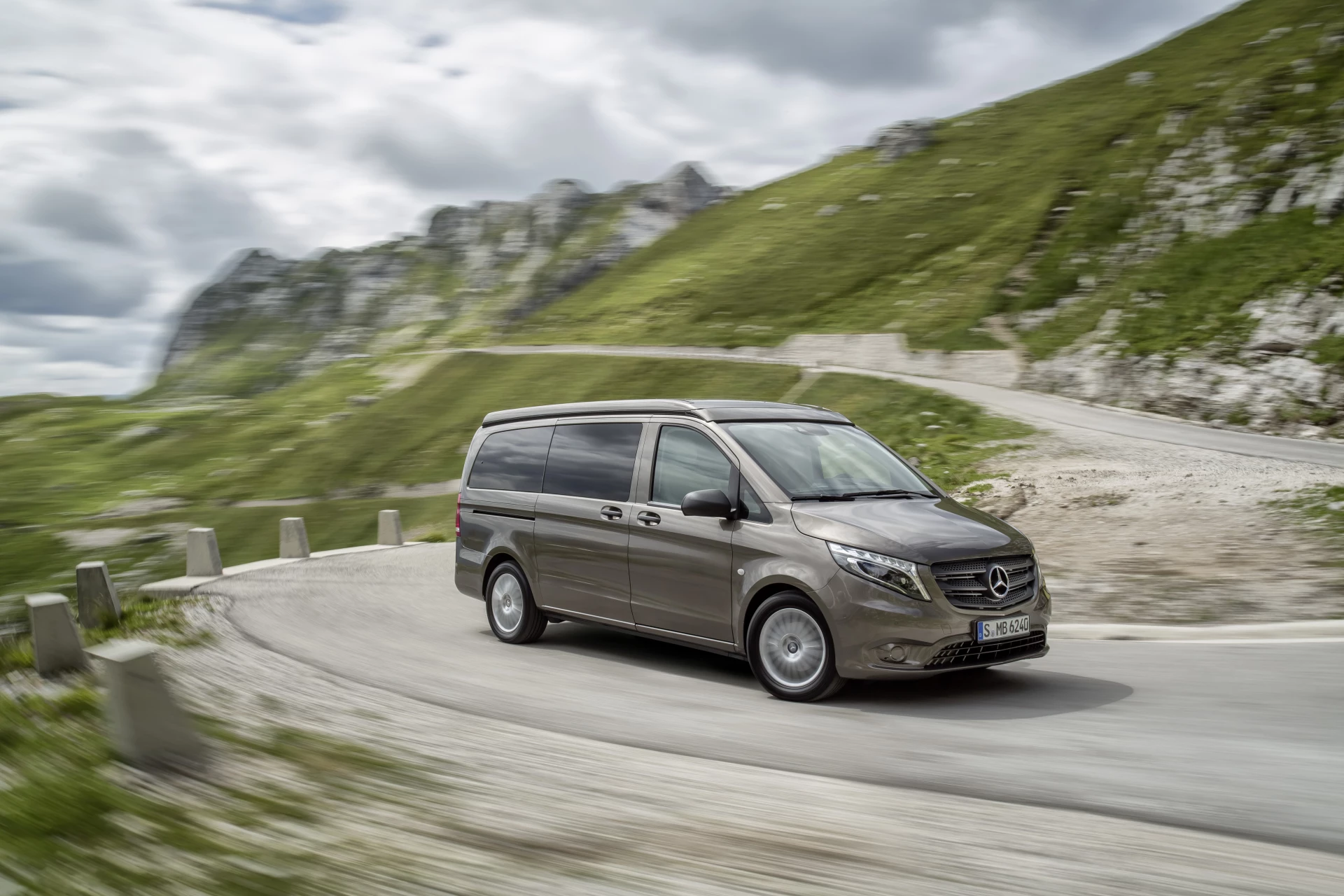 Mercedes Marco Polo Activity recreational vehicle plays all day, sleeps ...