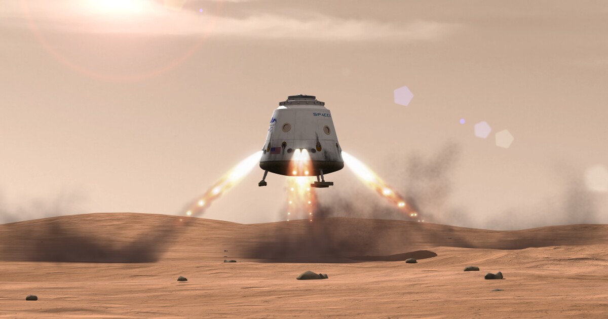 spacex methane supplier