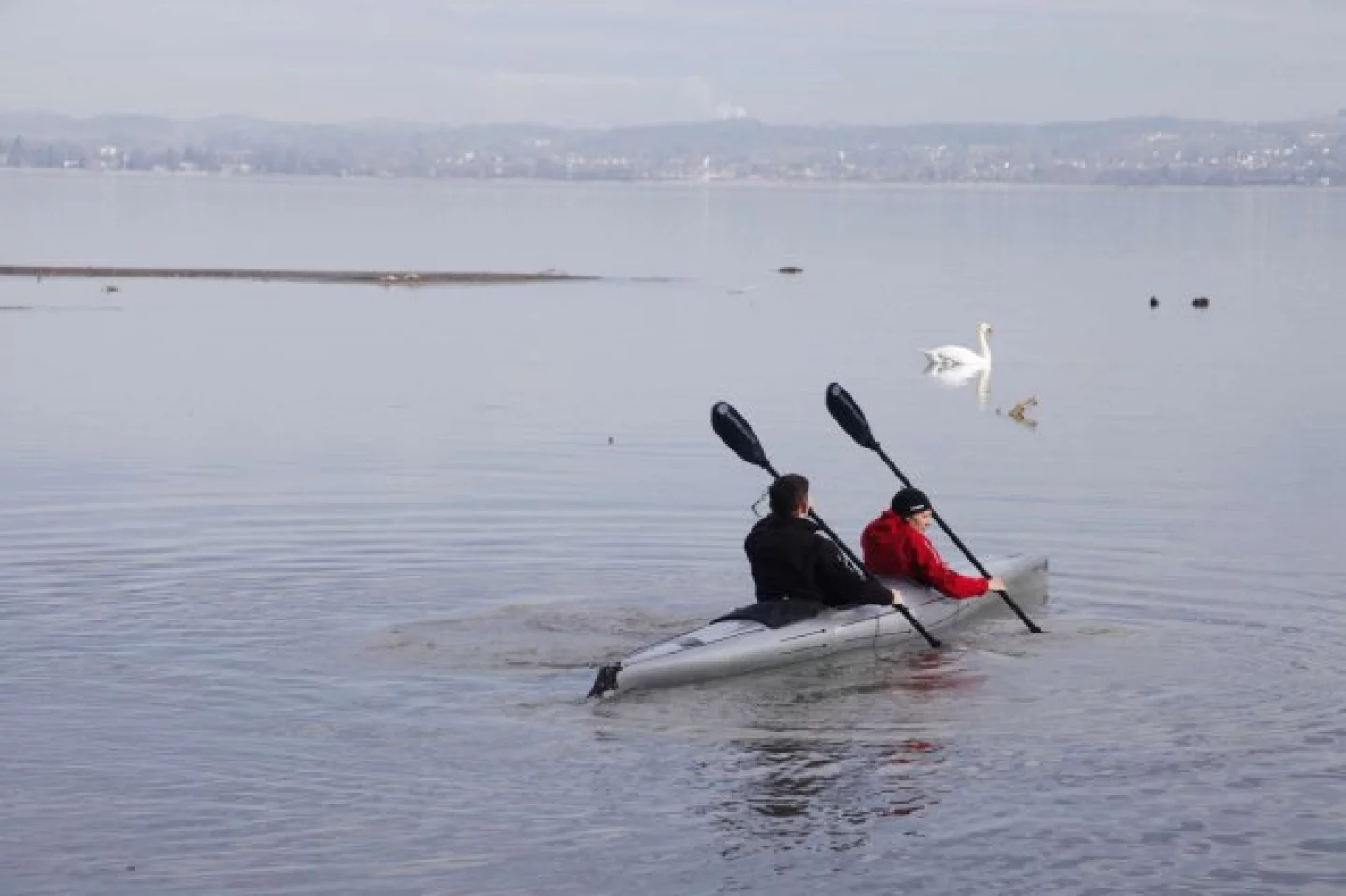 Modular Backyak is a sled, kayak, sailboat and backpack in one