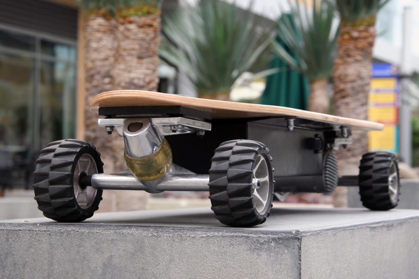 The ZBoard hands-free motorized skateboard