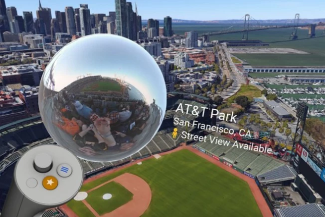 Street View comes to Google Earth VR