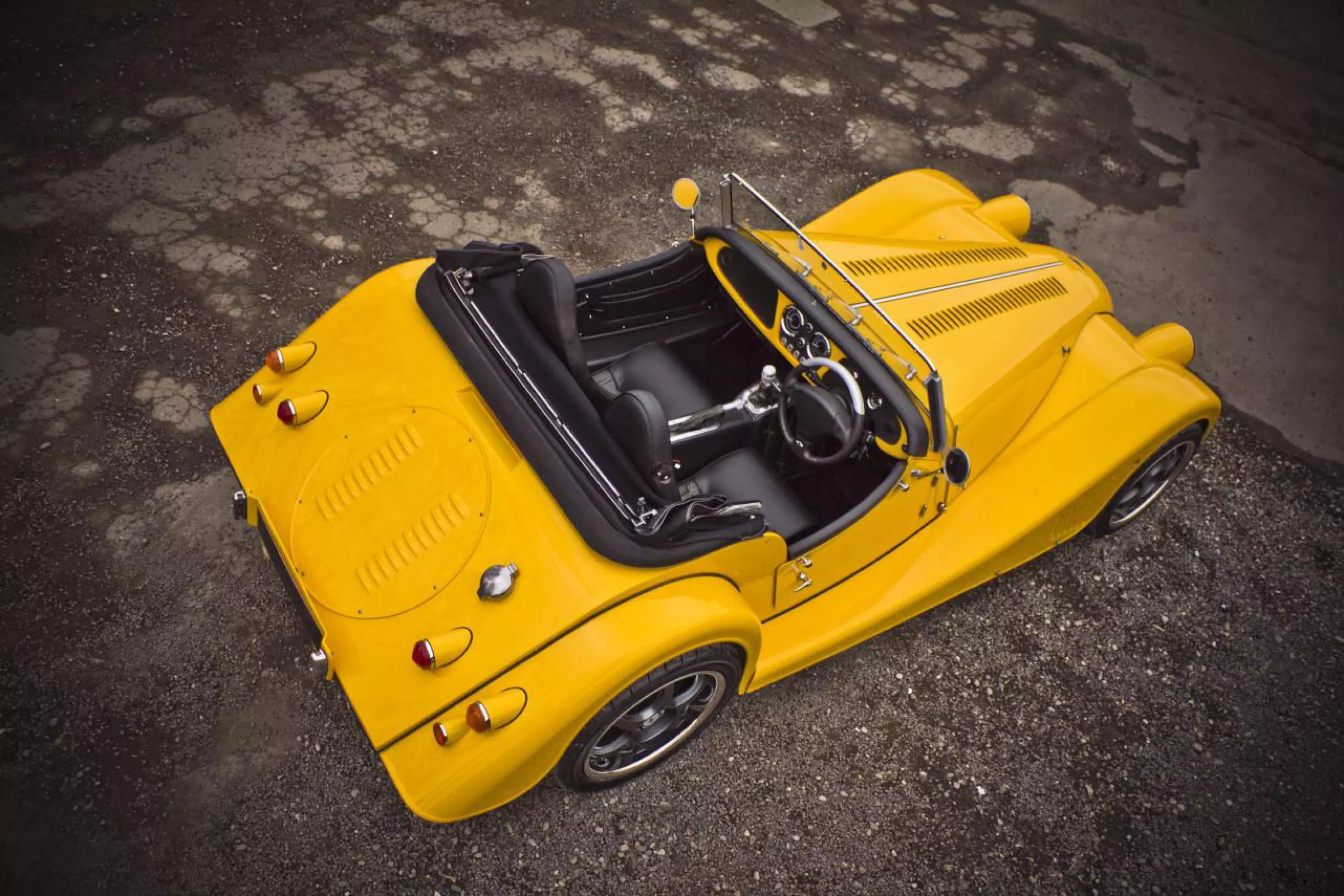 The Morgan Plus E electric sports car - classic on the outside ...