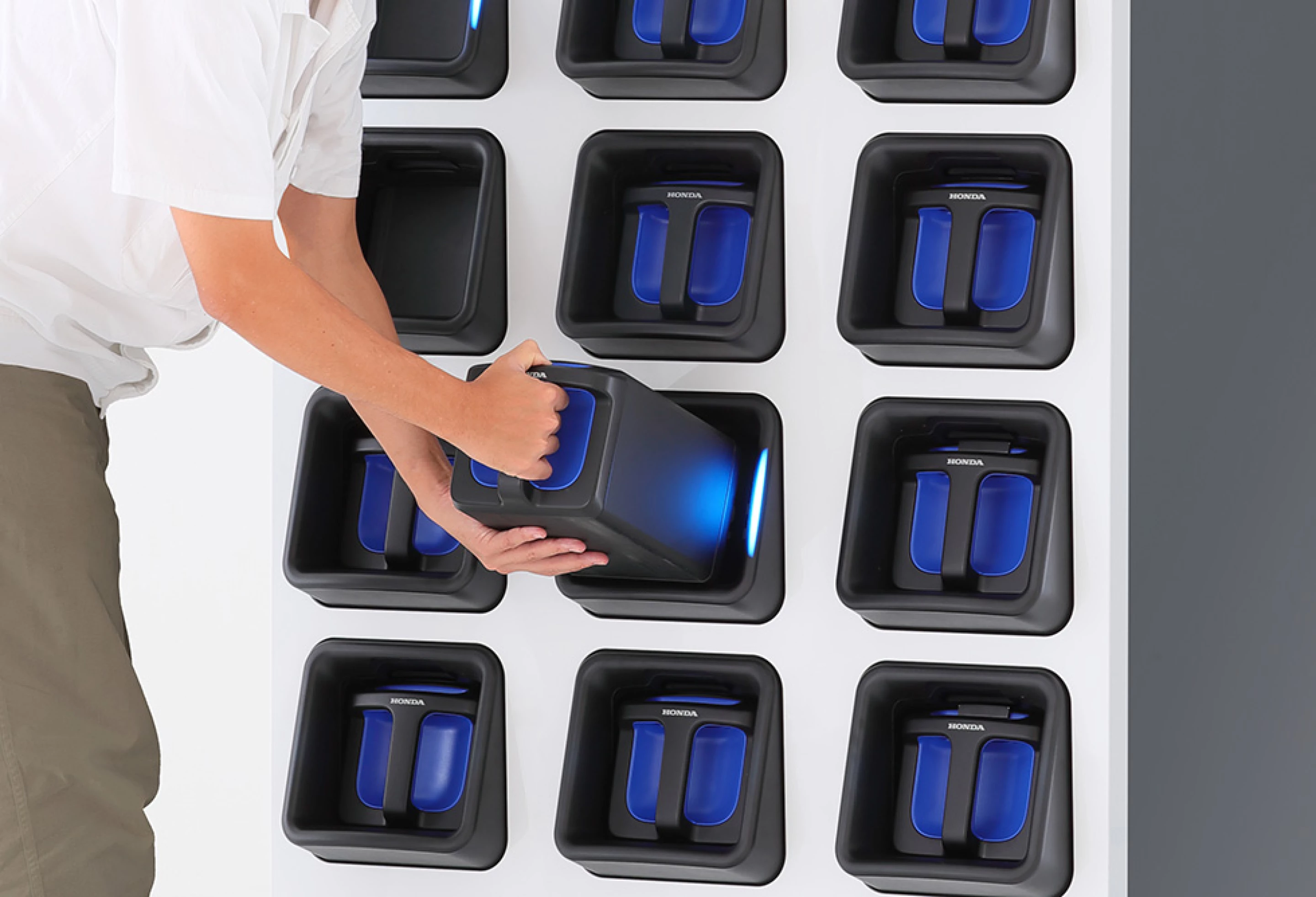Honda's battery exchange stations keep e-moto riders on the move