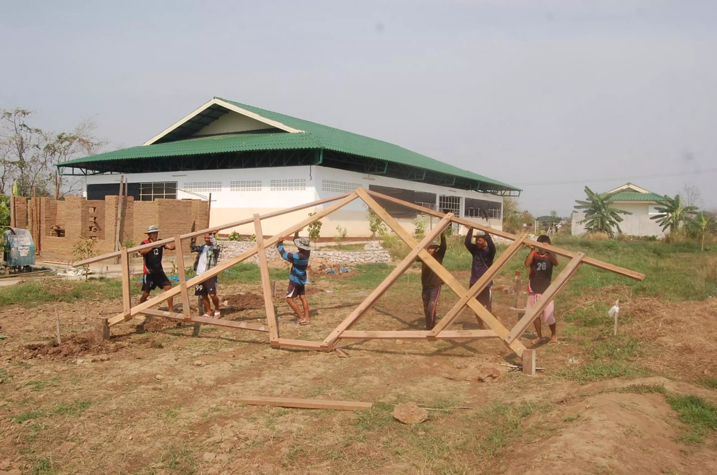 Thai school builds low-impact bamboo dorms to shelter refugee children