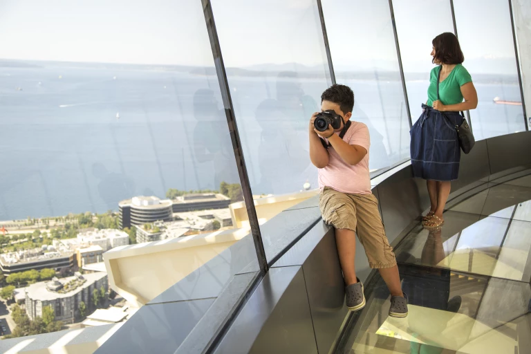 Seattle's iconic Space Needle tower gets a revolving glass floor