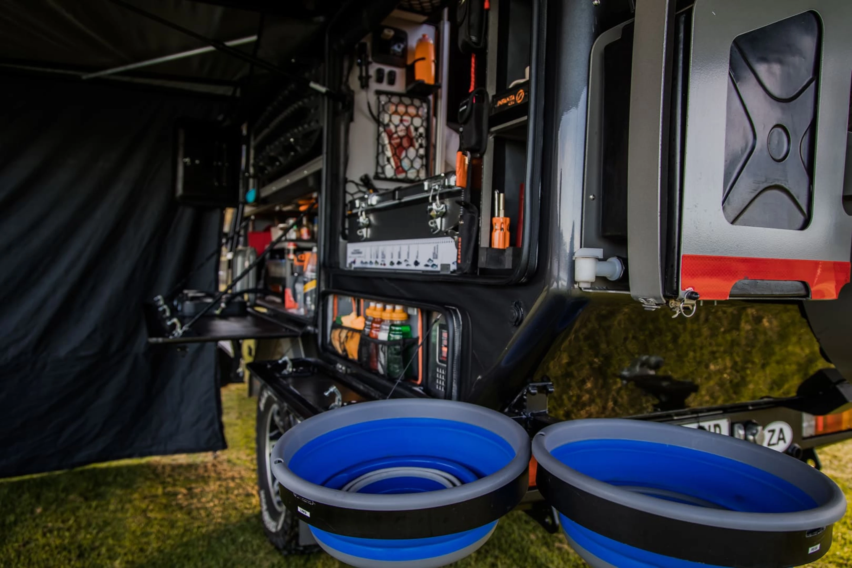 Inkunzi camper makes Toyota Land Cruiser one angry bull of a micro-RV