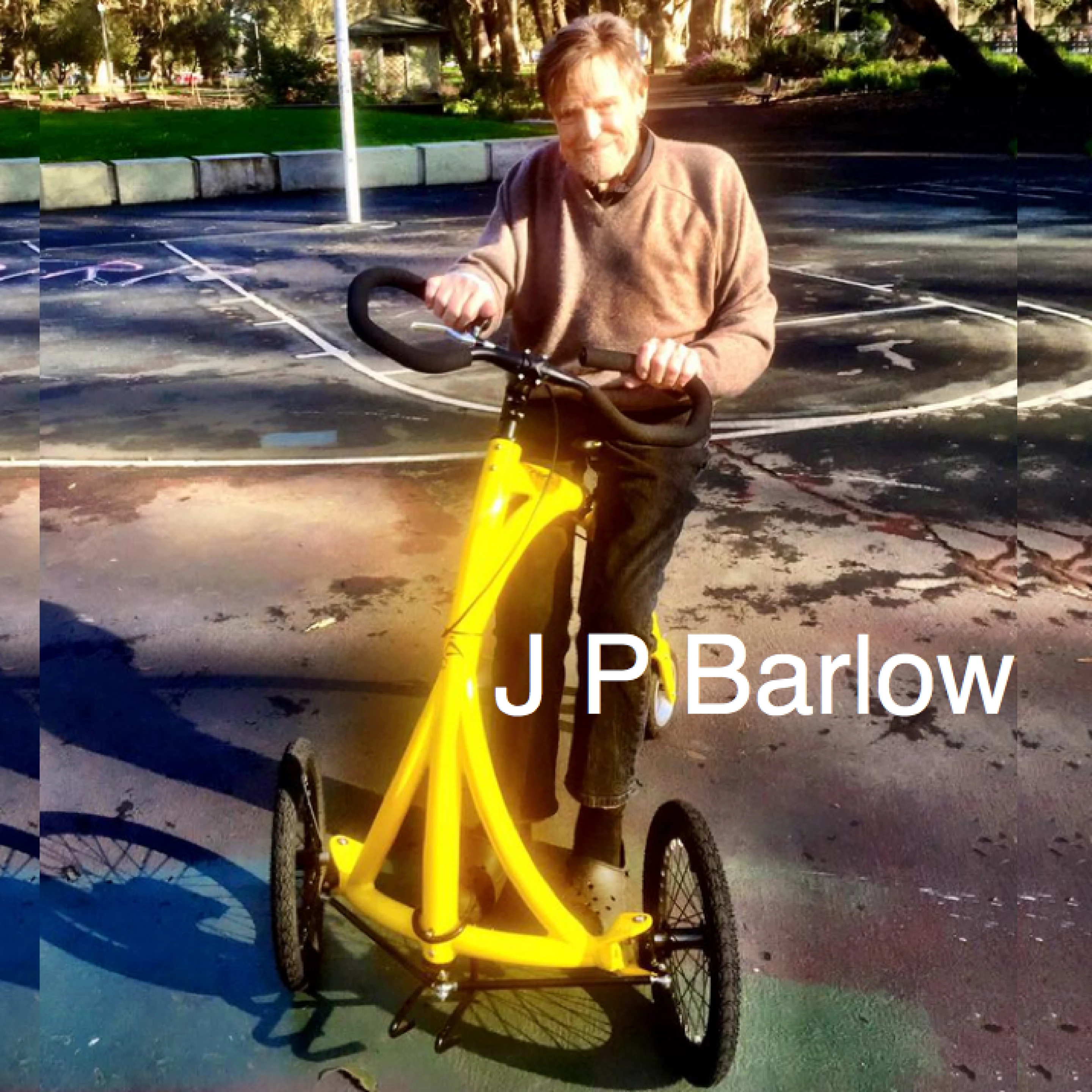 Alinker foldable walking trike provides an upright mobility alternative