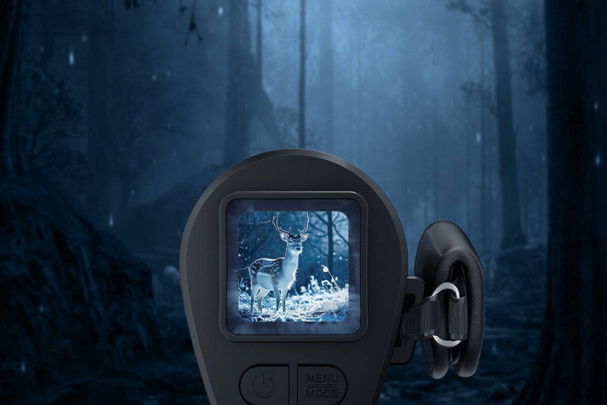 4K night-vision monocular brings the darkness into full-color focus