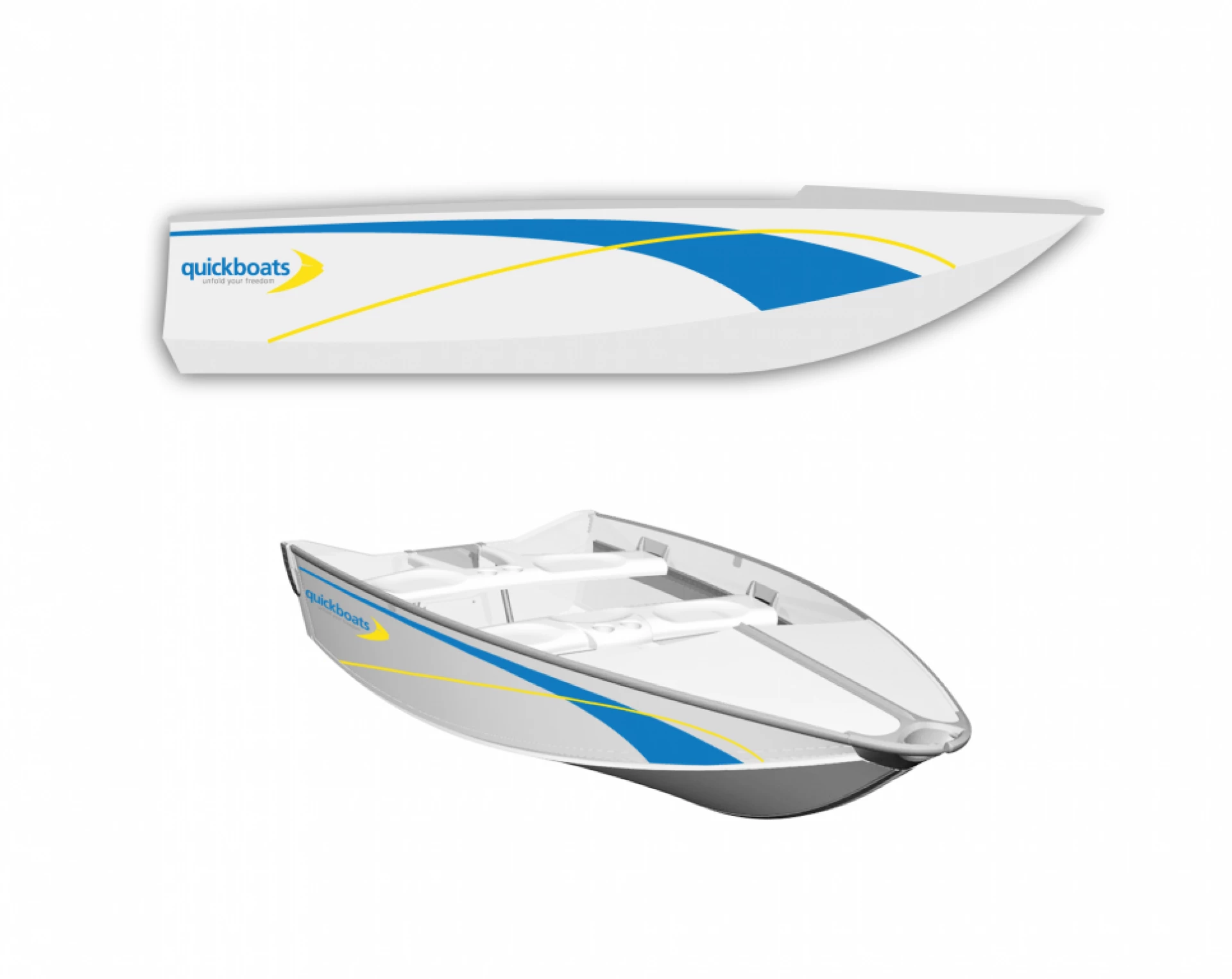 Quickboat foldable boat: From roof rack to water in 60 seconds