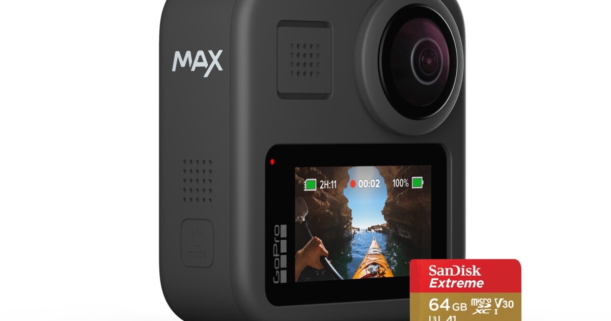 GoPro Max is claimed to be three cameras in one