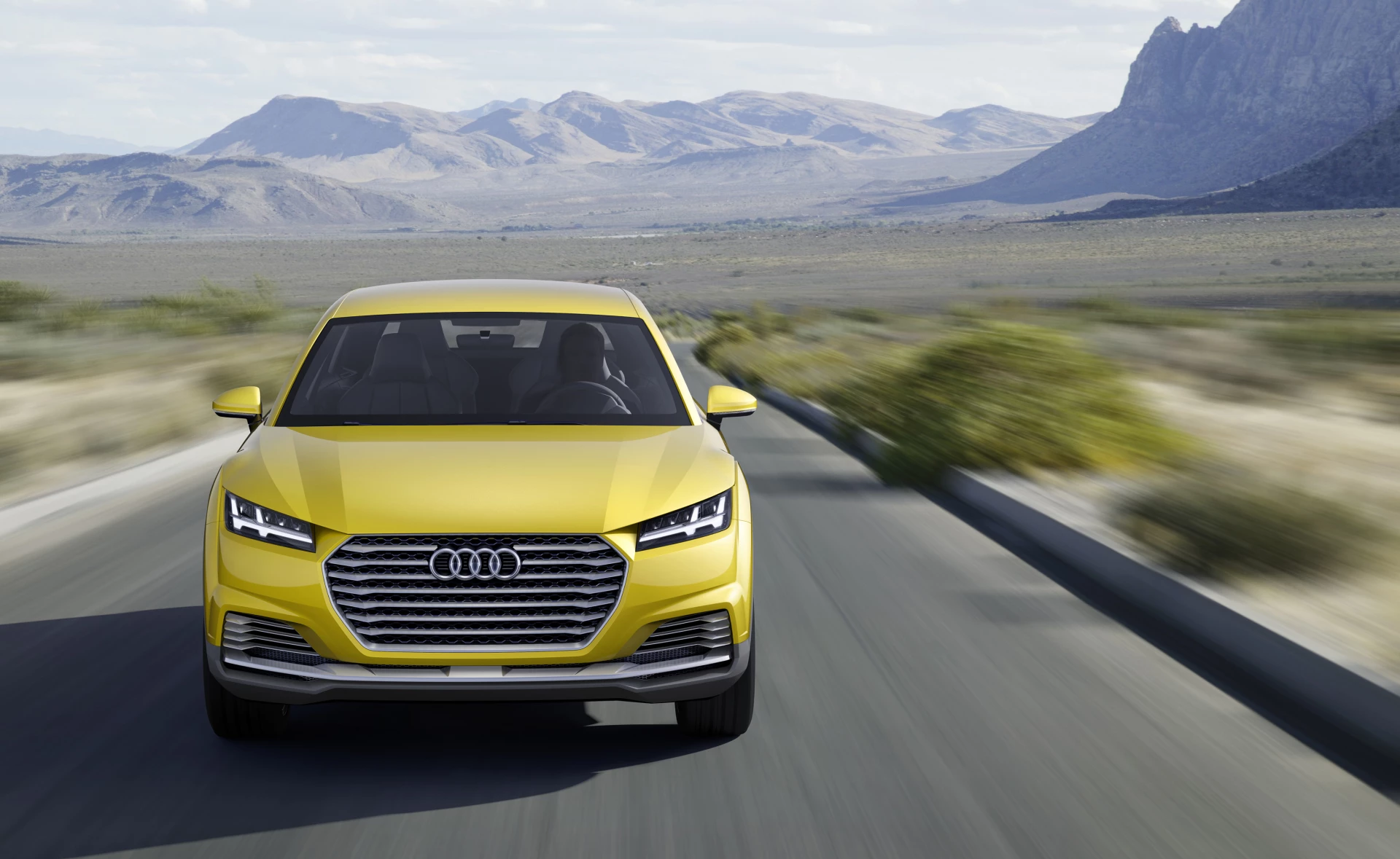 Audi transforms the TT coupe into a 123-mpg plug-in off-roader