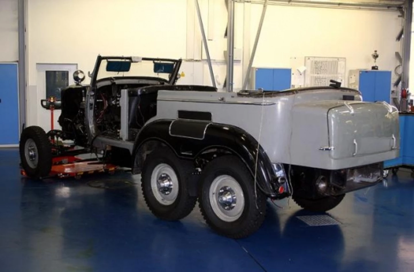 No-expense-spared restoration of a rare G4 1939 Mercedes Benz