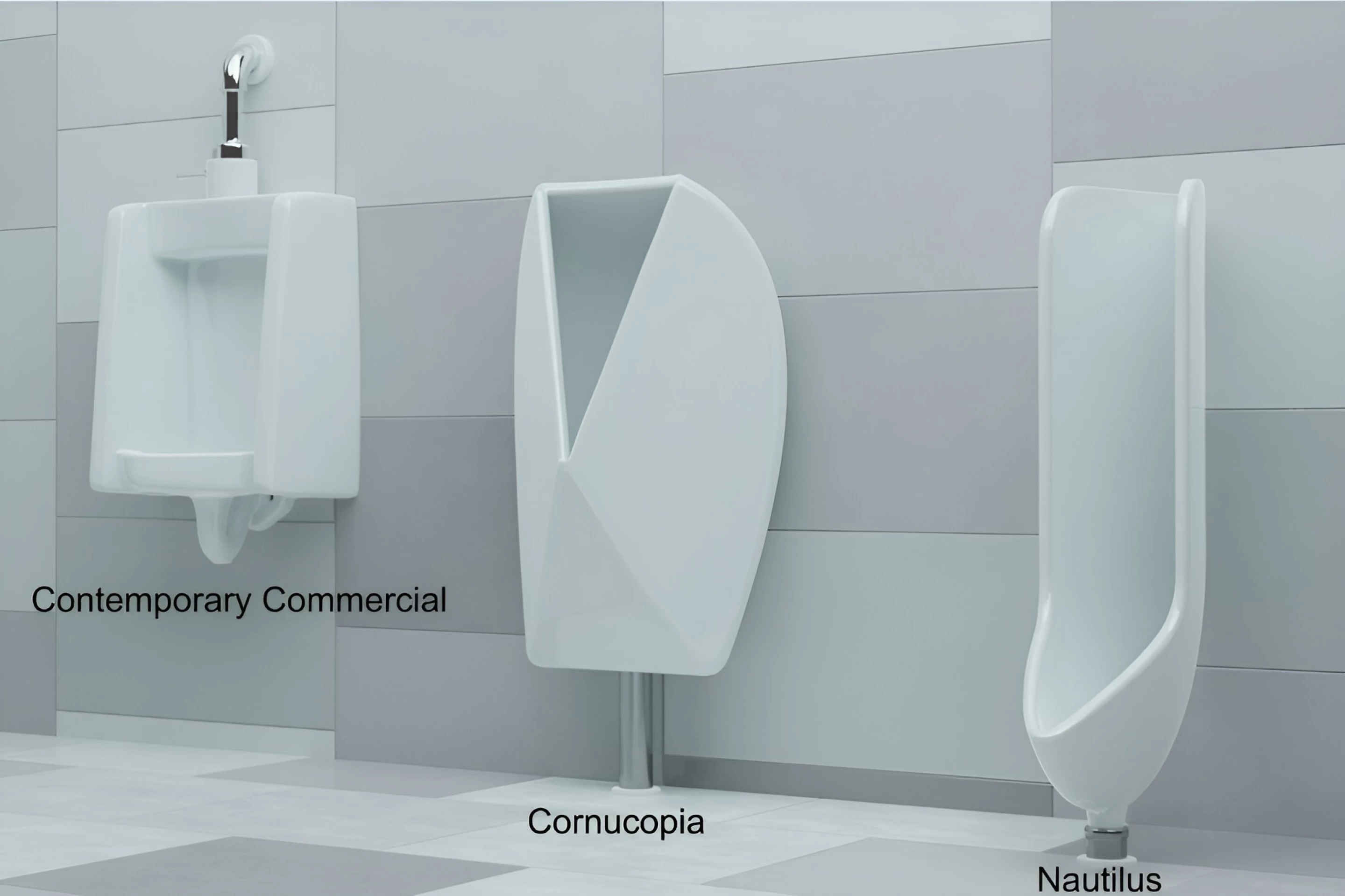 Scientists develop Nautilus urinal to reduce splashback and save water