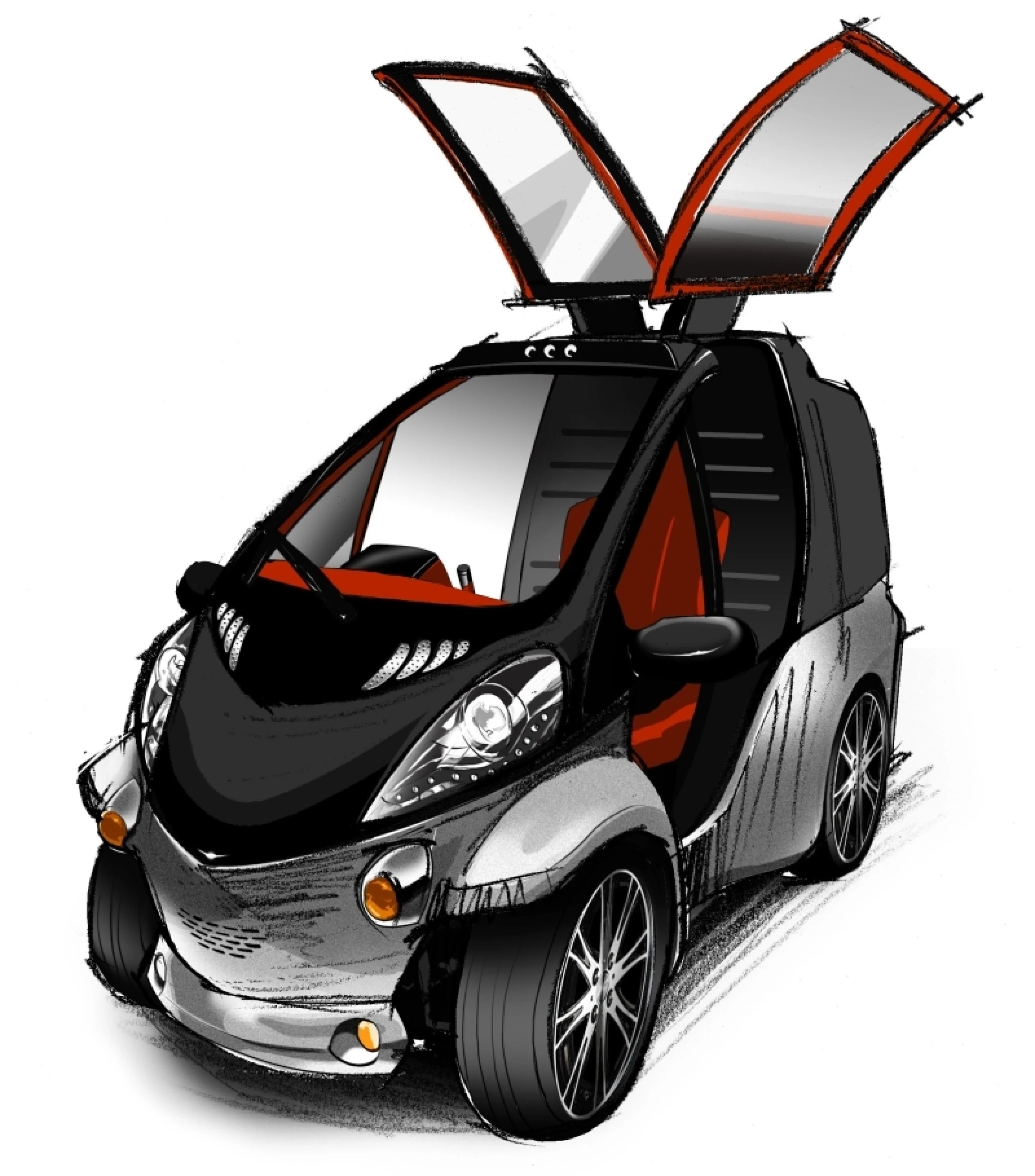 "Smart INSECT": Toyota's cloud-enabled, single-passenger electric vehicle