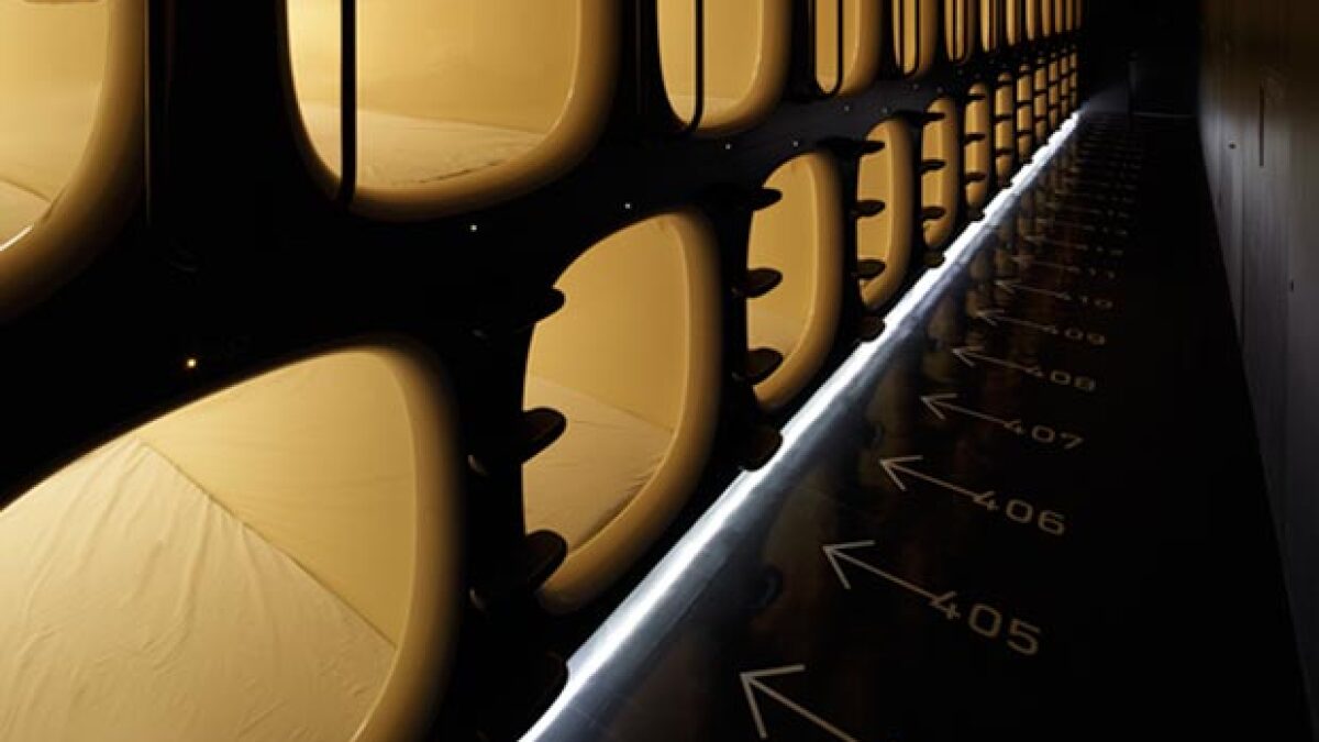 capsule hotel