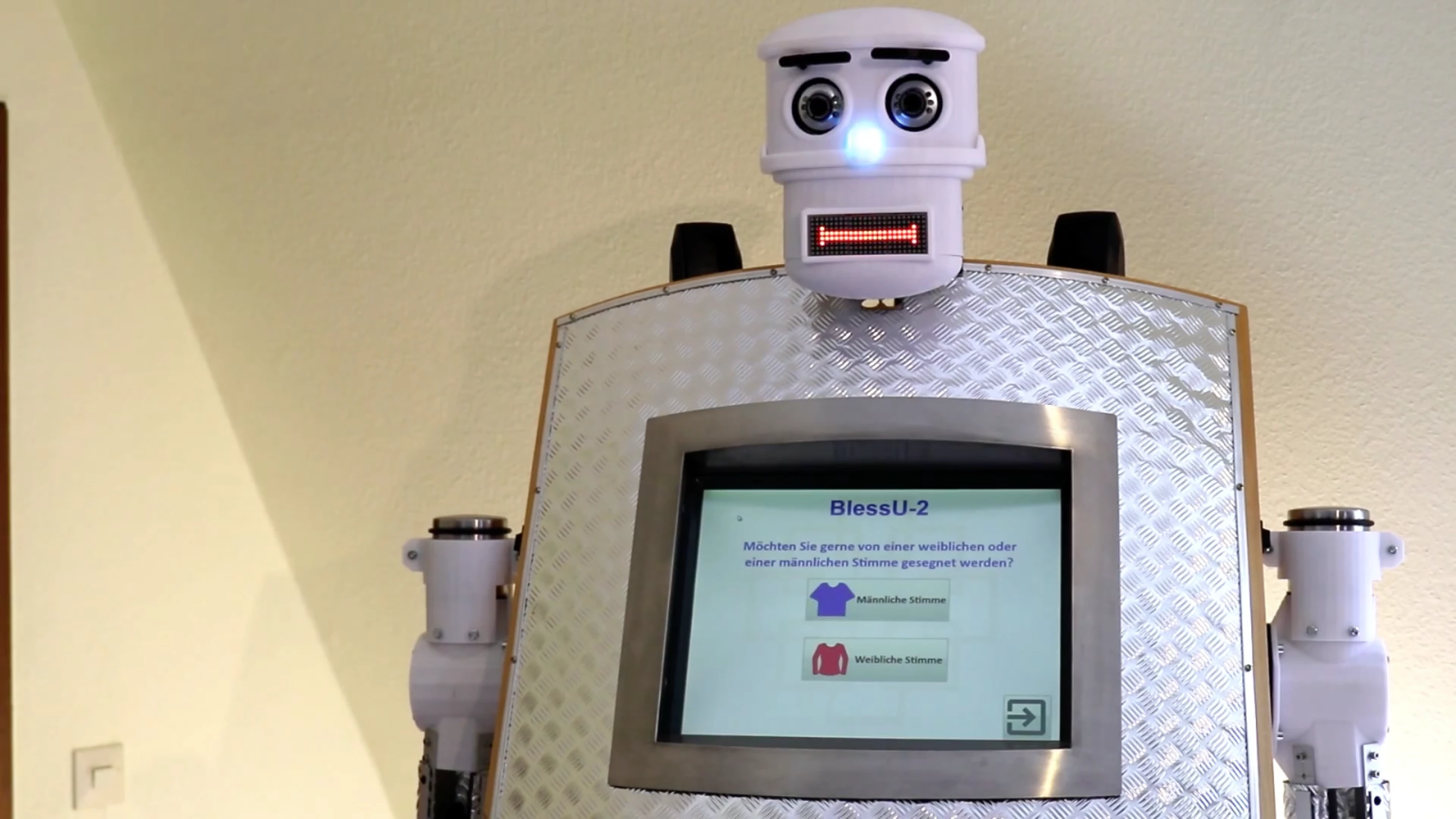 Robotic priest offers blessings in digital form