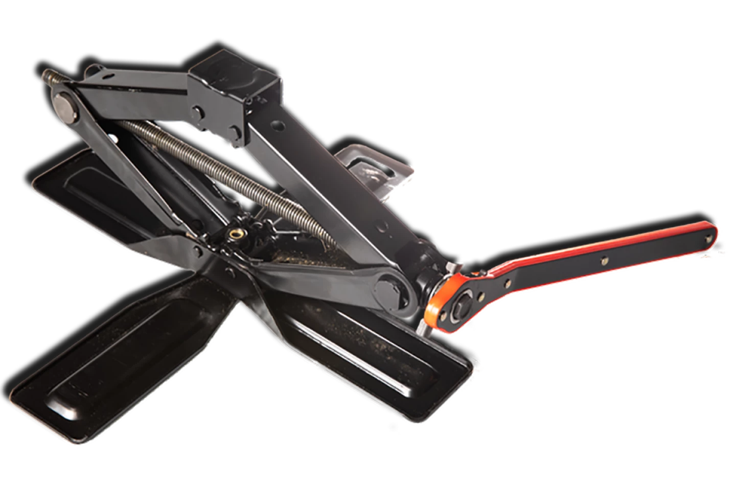 CrossJack brings greater stability and safety to changing a tire