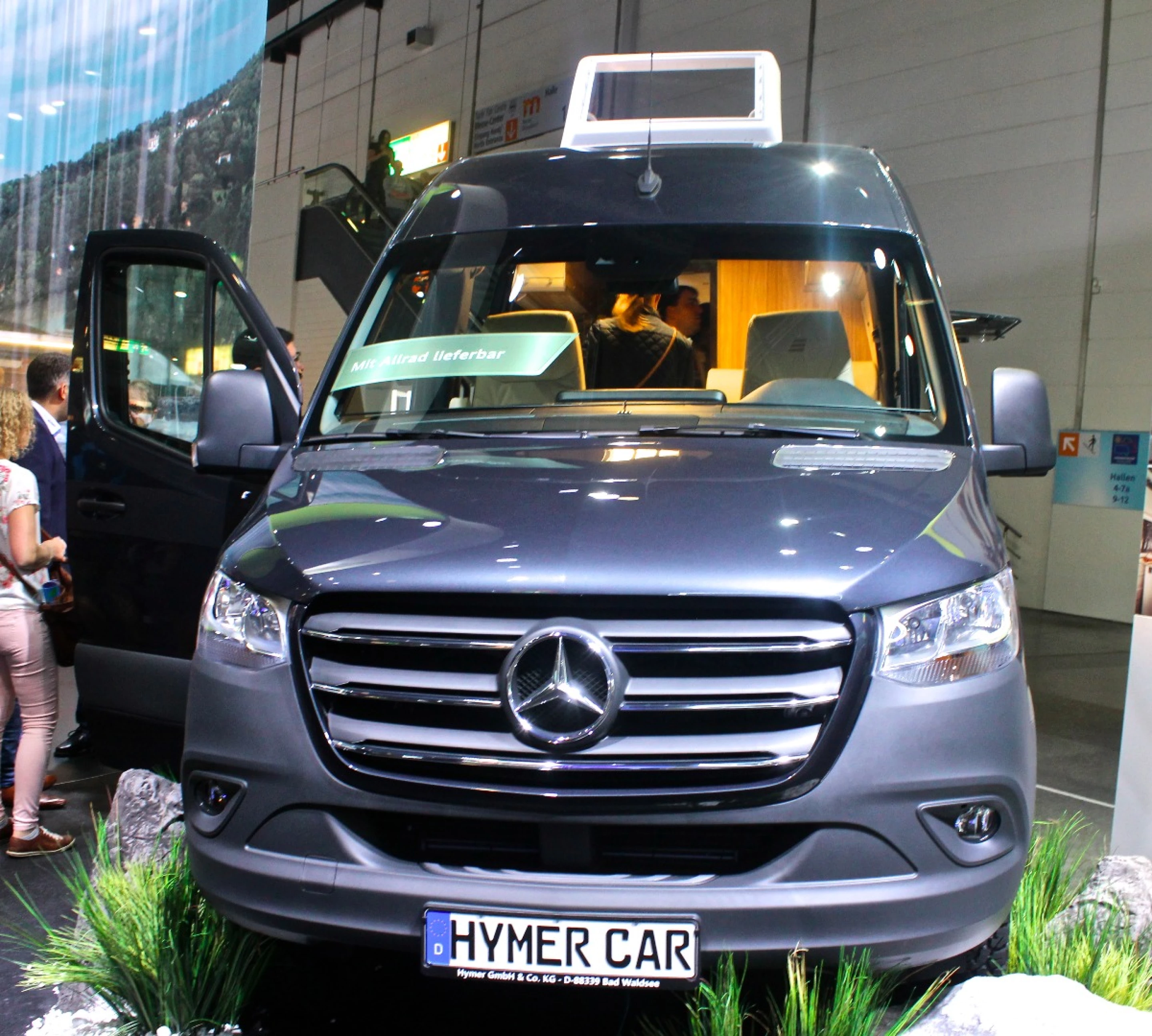 Hymer previews the future of Mercedes Sprinter 4x4 adventure camper vans