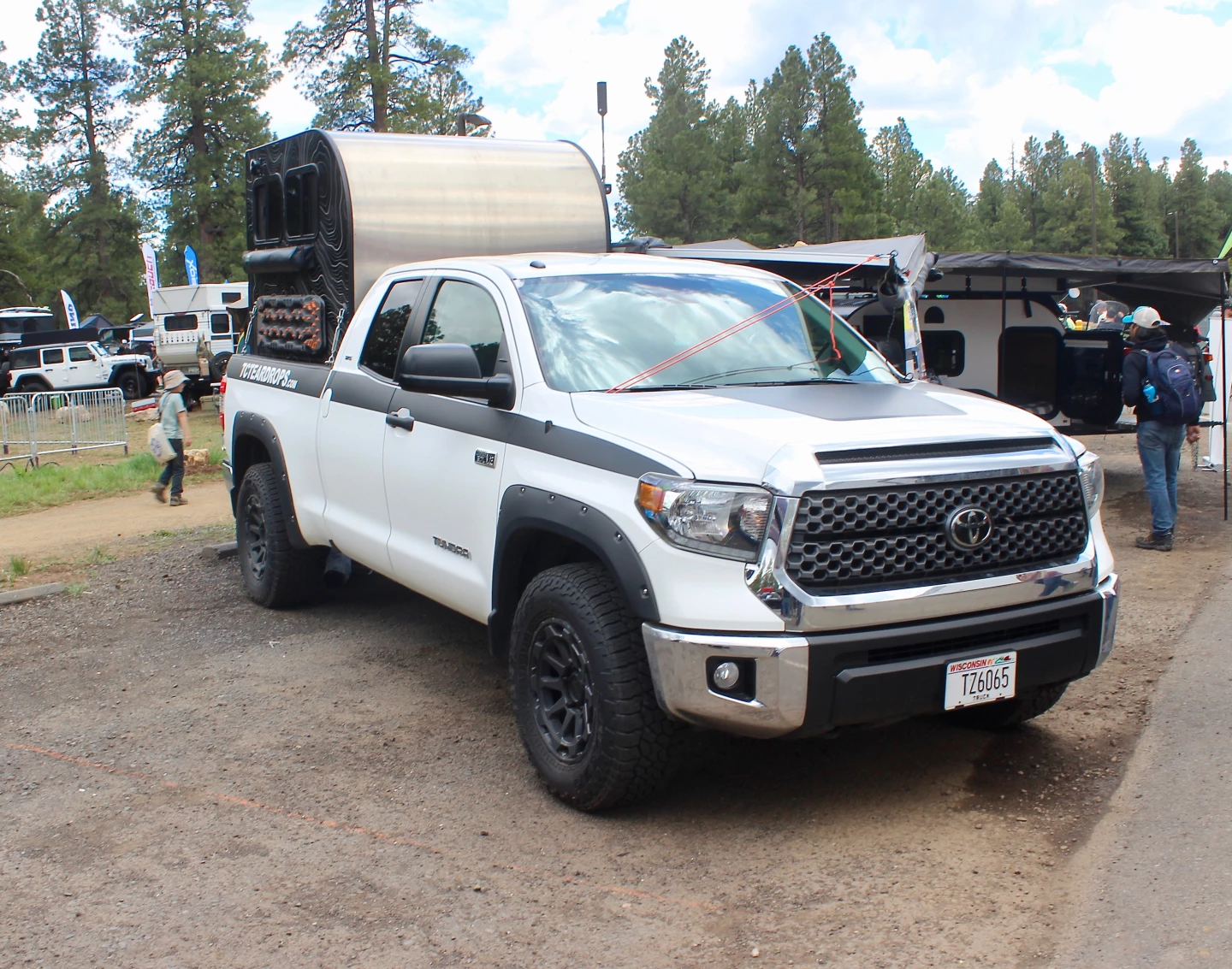 Ultralight TC Truck Camper lets you teardrop camp in your pickup bed