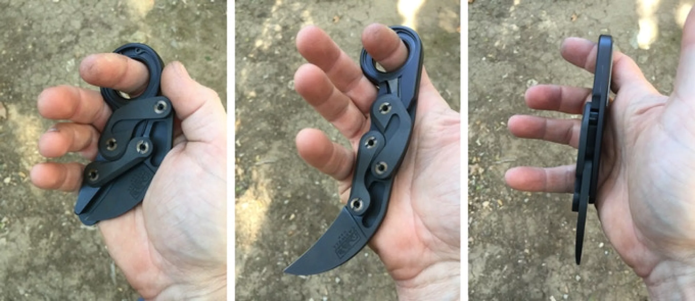 Morphing Karambit utility knife keeps your fingers out of harm's way