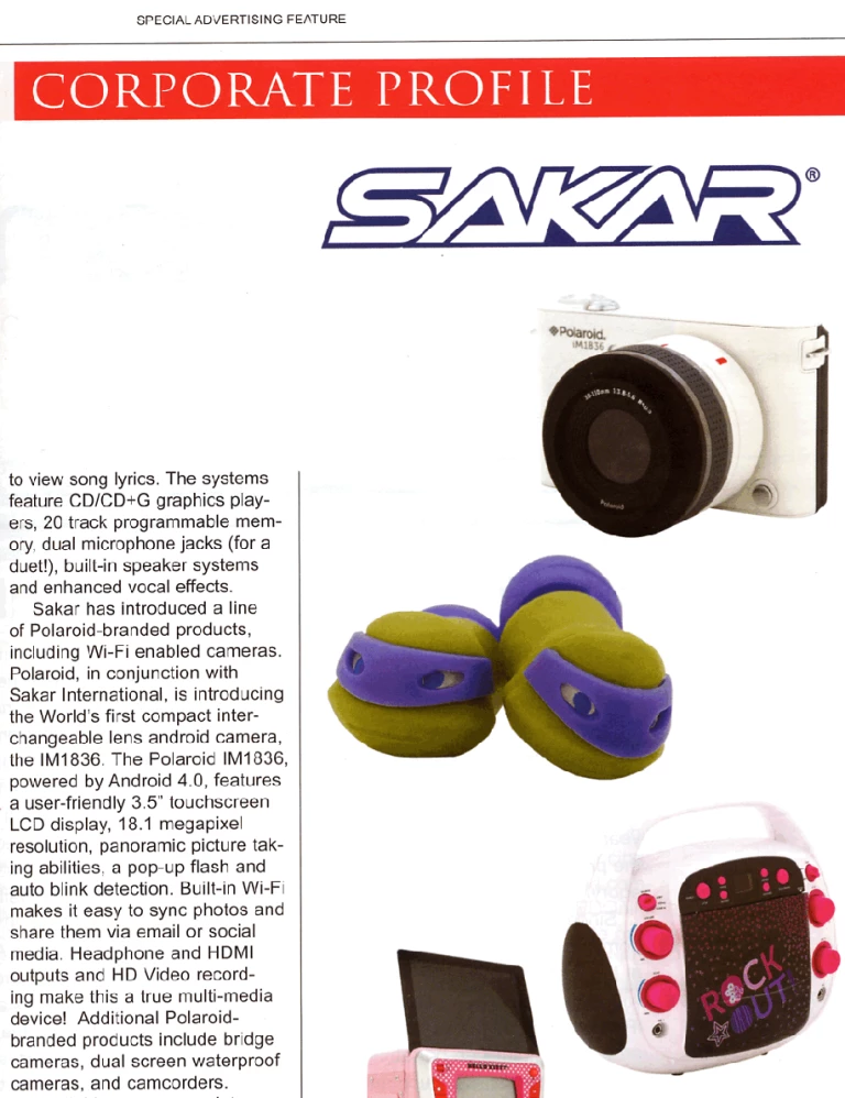 Polaroid to debut interchangeable-lens Android camera at CES 2013