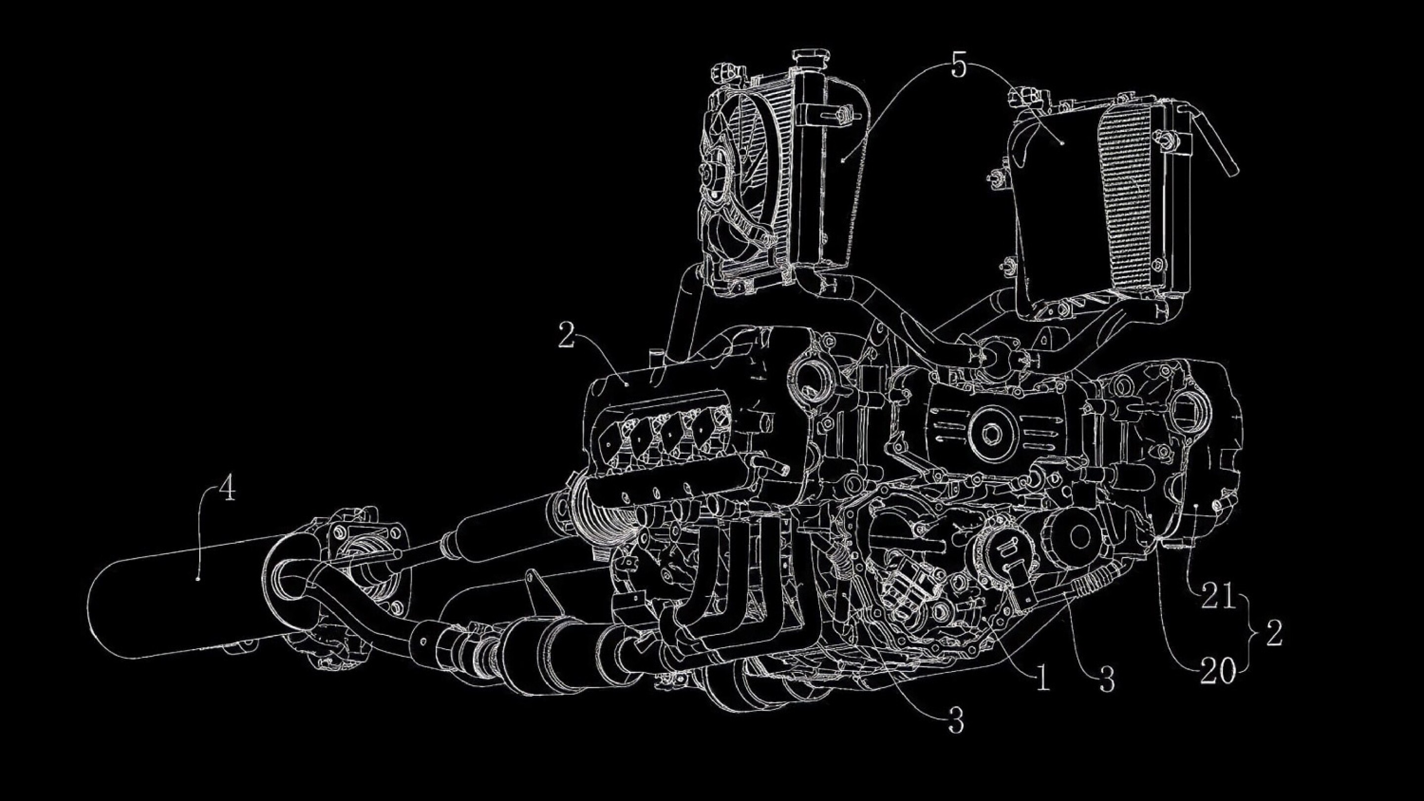 China's 8-cylinder, 2-liter megatourer heralds a global motorcycle conquest