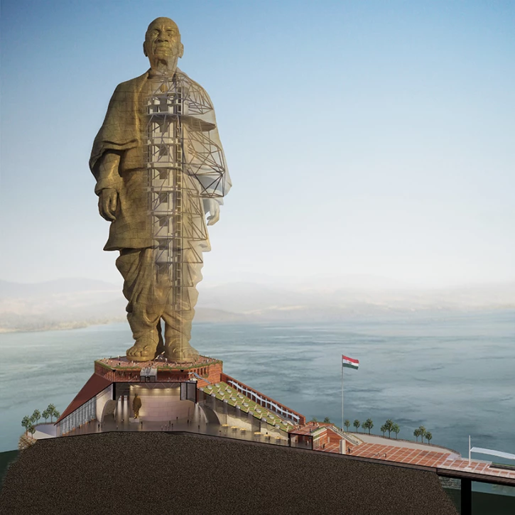 World's largest statue on track for completion later this year