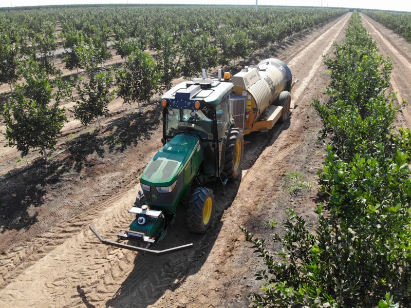Aftermarket kit gives existing tractors an autonomous mode