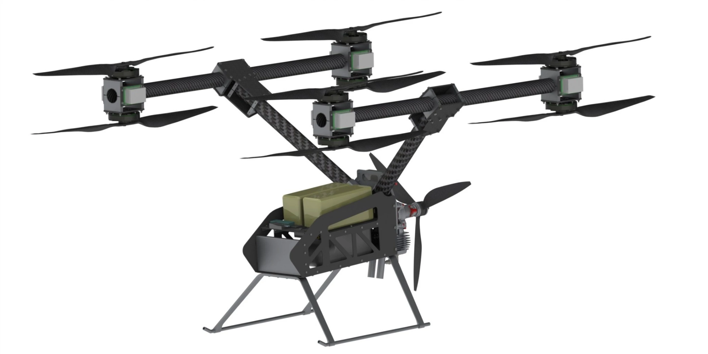 Cargo-carrying long-range VTOL UAV moves to full scale prototype stage