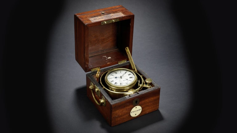Historically-significant marine chronometer accompanied Darwin