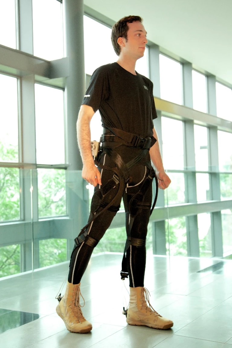 Harvard-built soft exosuit helps patients with limited mobility