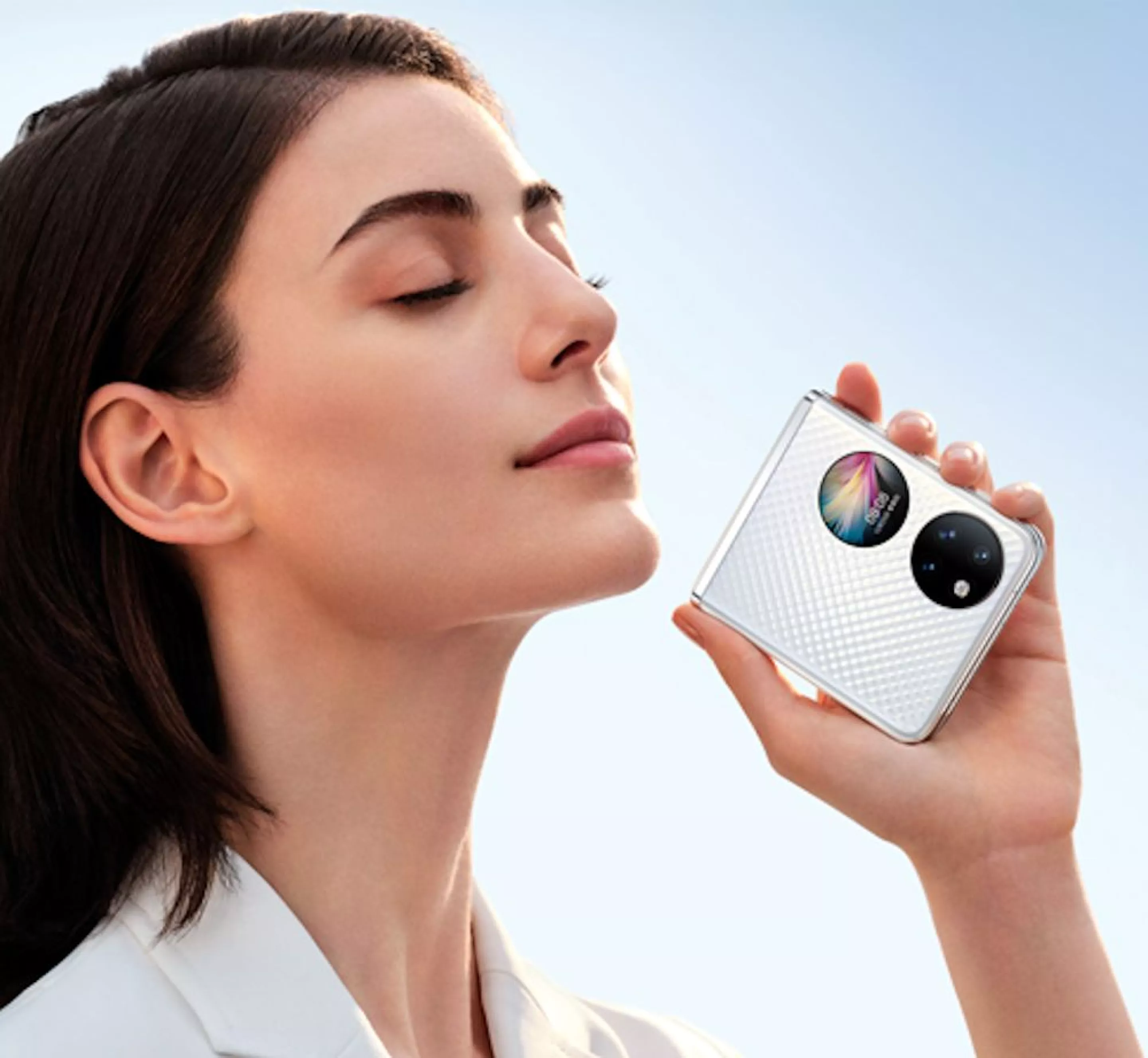 Huawei turns up the bling for P50 Pocket folding smartphone