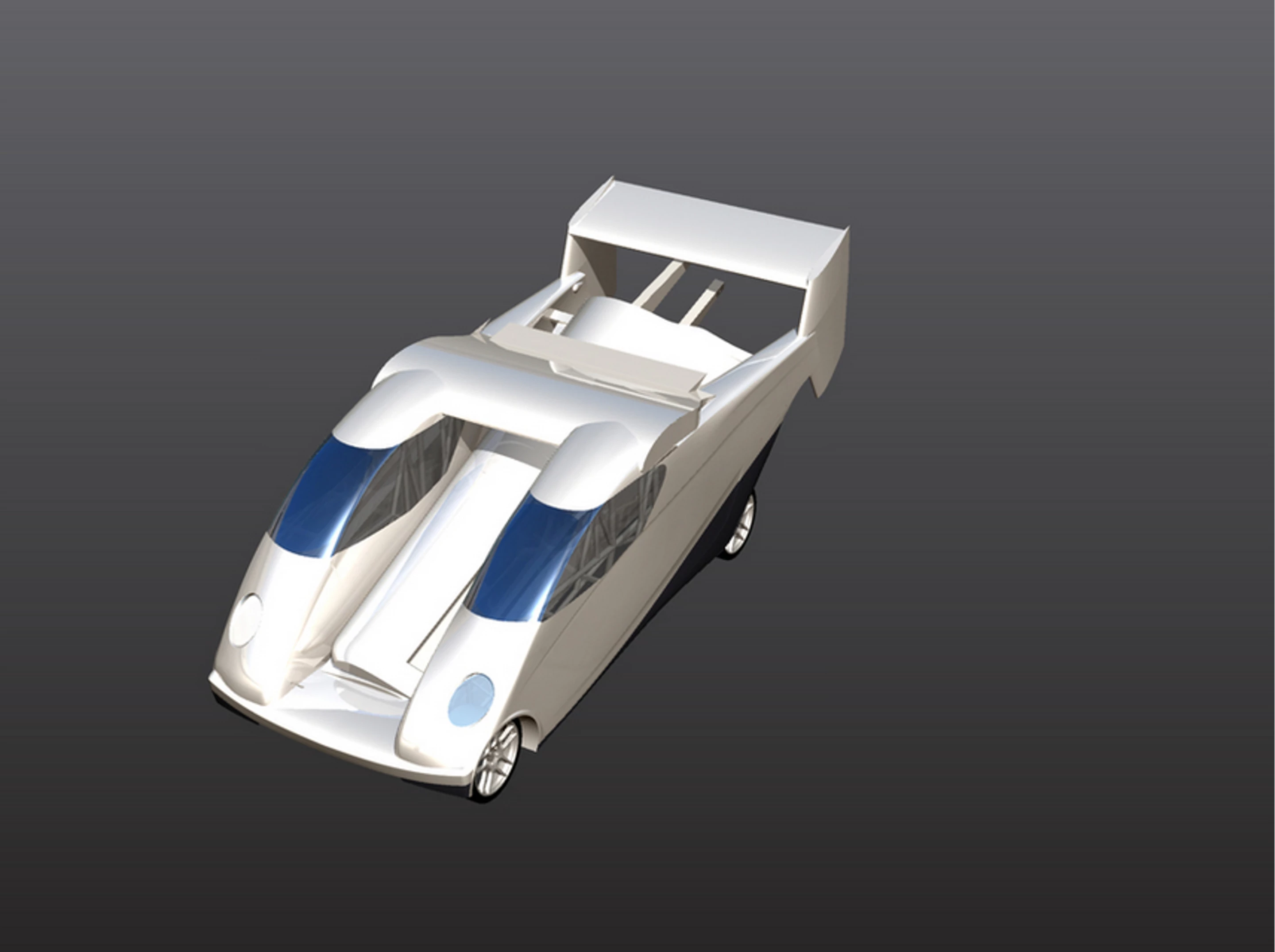 Twin-fuselage Carplane prototype makes public debut