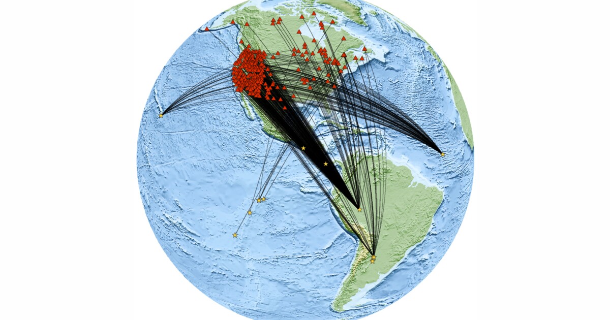 Seismic 'speed gun' tracks inner Earth movement