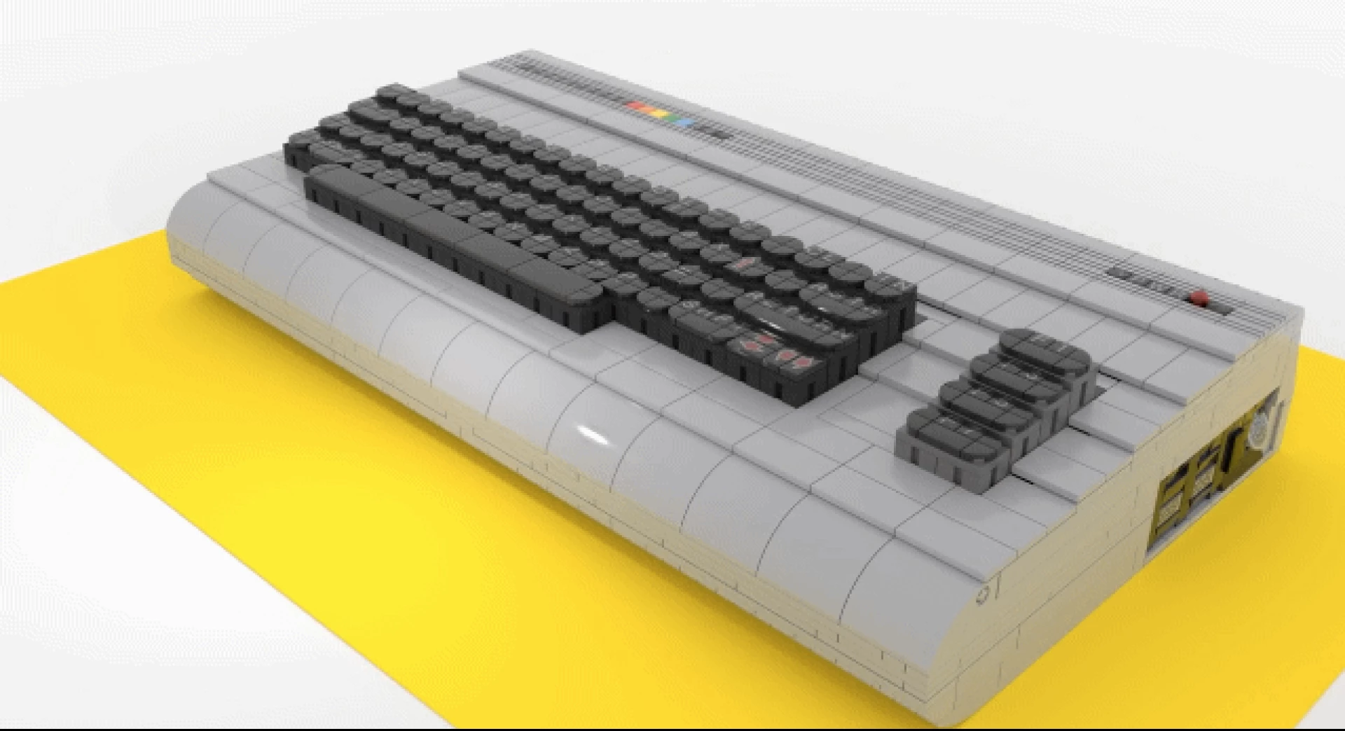 A Commodore 64 made of Lego is surely the answer to all our prayers