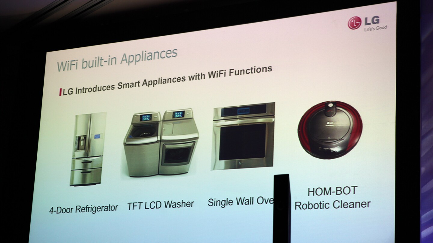 LG home appliances get smarter with THINQ