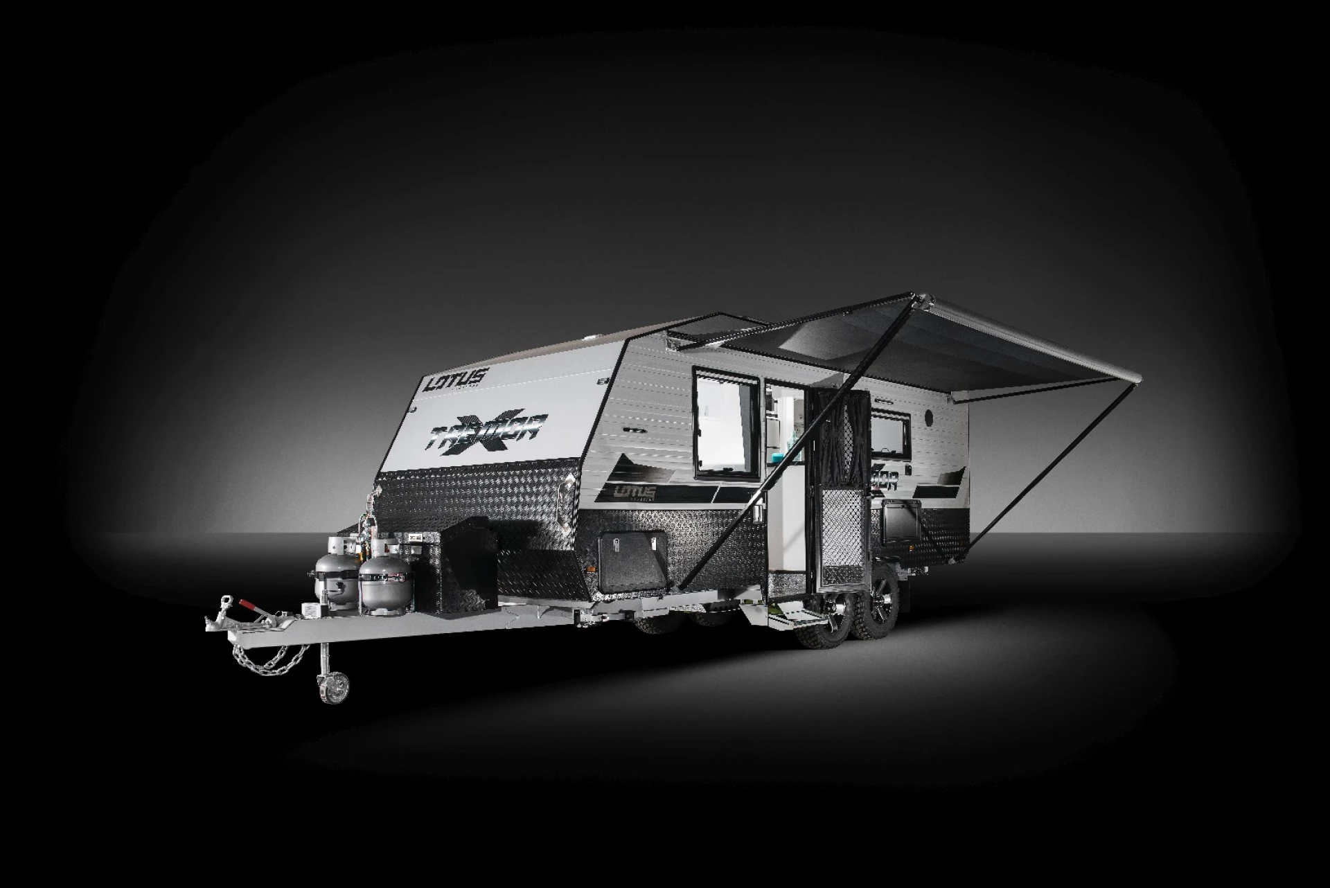 Heavy duty off-road caravan doesn't leave luxury behind
