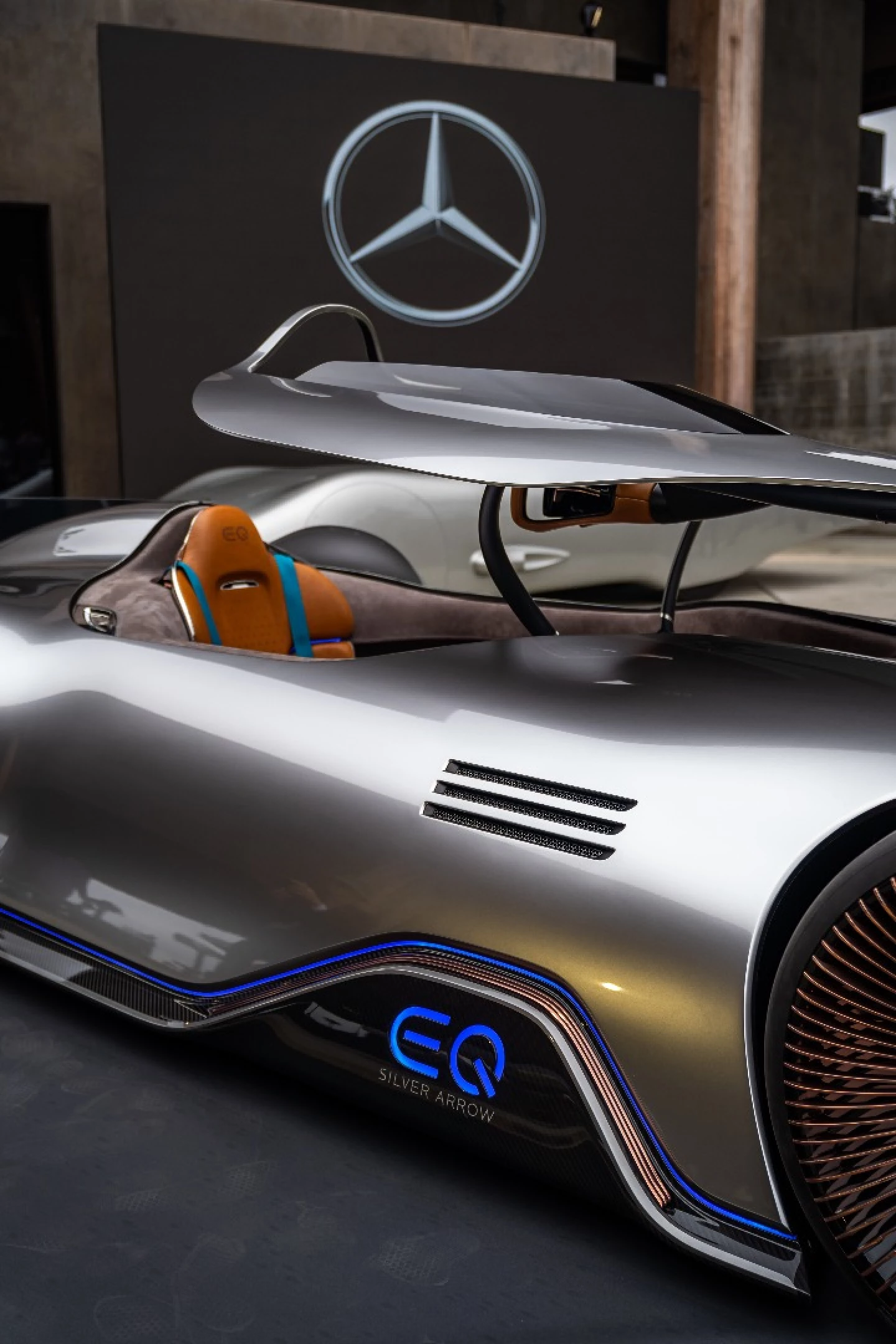Mercedes's iconic Silver Arrow racer gets an electric makeover for Monterey