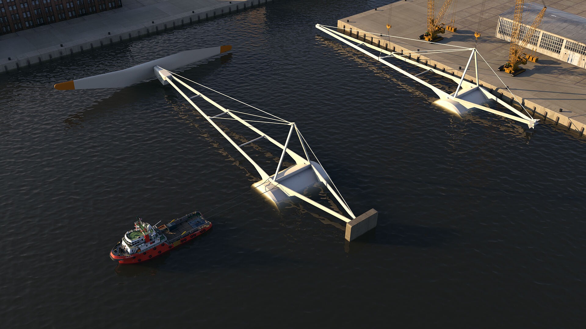 Single-bladed floating wind turbine promises half the cost, more power Single-bladed floating wind turbine promises half the cost, more power