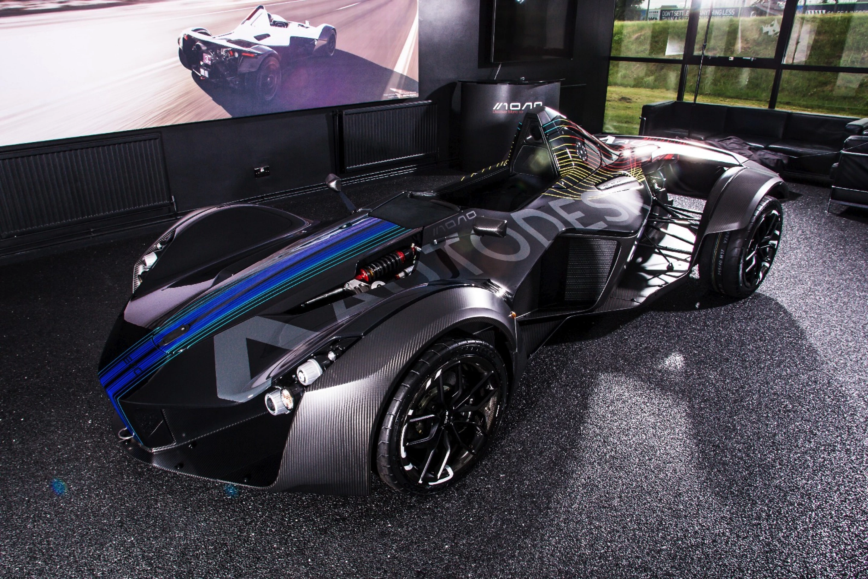 BAC brings aerodynamic color to its "Art Car" Mono
