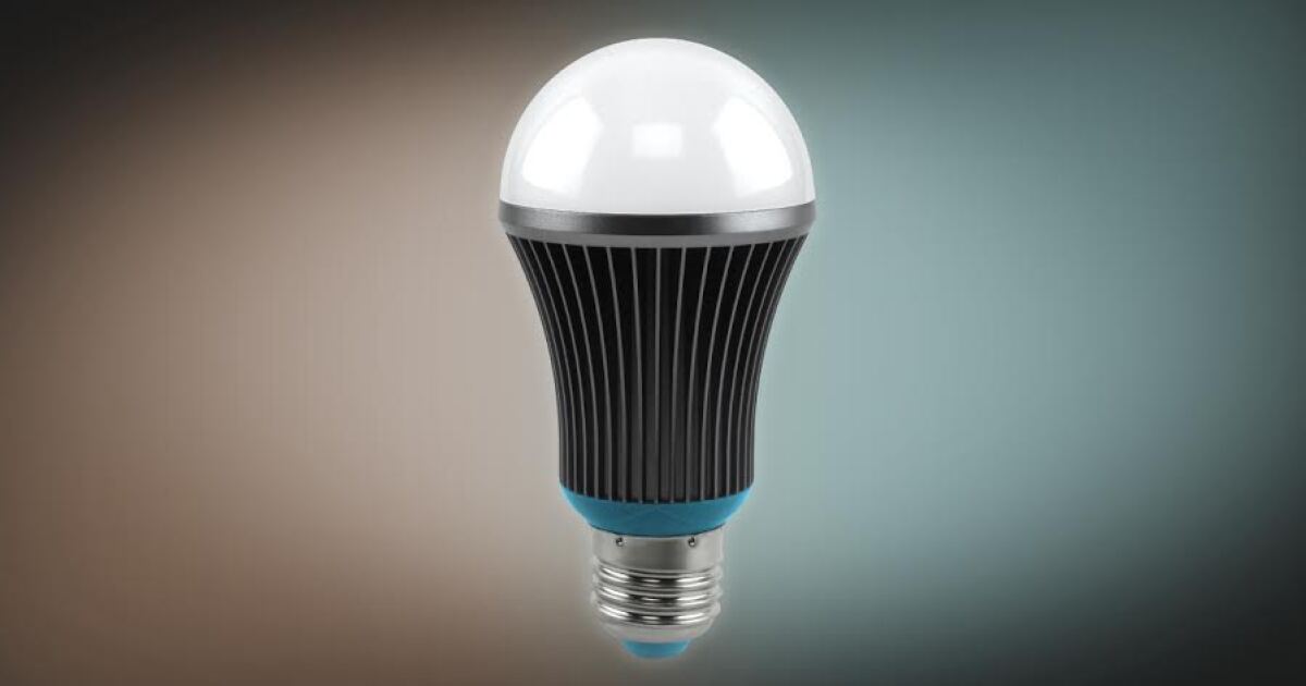 Silk LED bulb emulates natural sunlight
