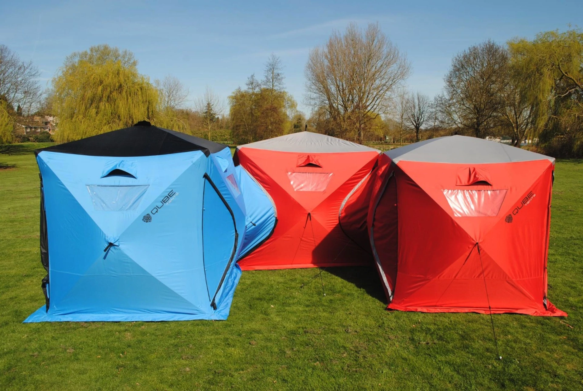 The Qube reshapes the modular, connected tent
