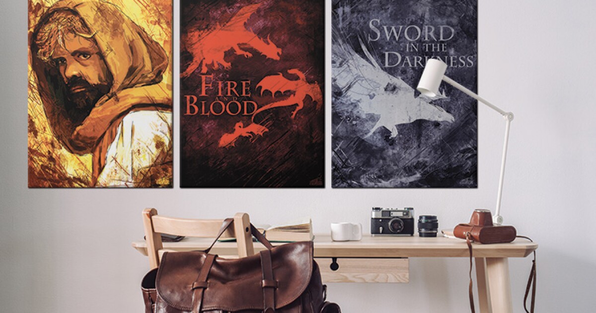 Displate Gives Original Poster Art The Full Metal Treatment