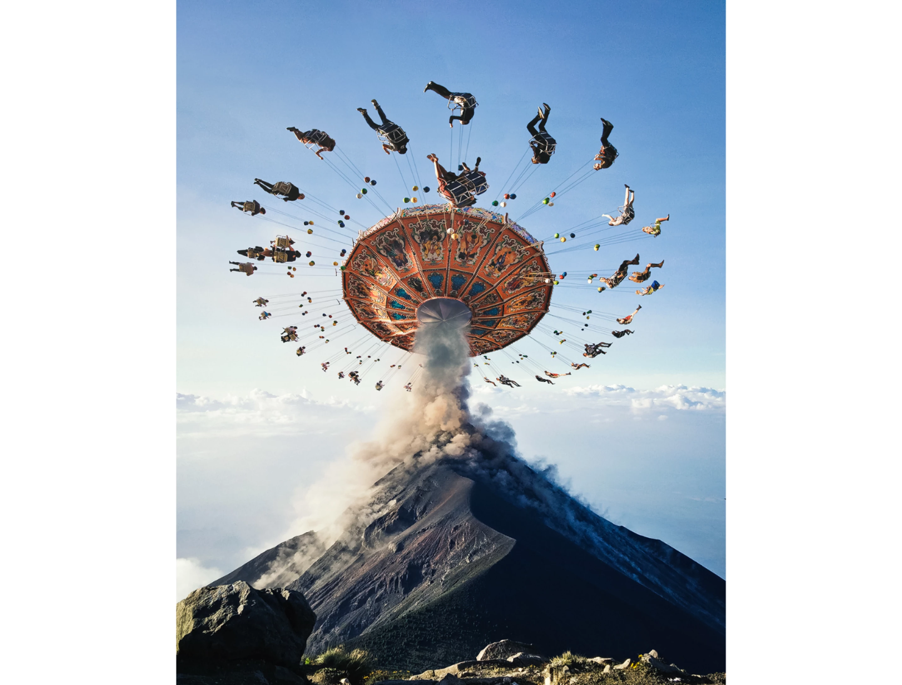 The photomontages of Justin Peters push surrealism into the 21st century