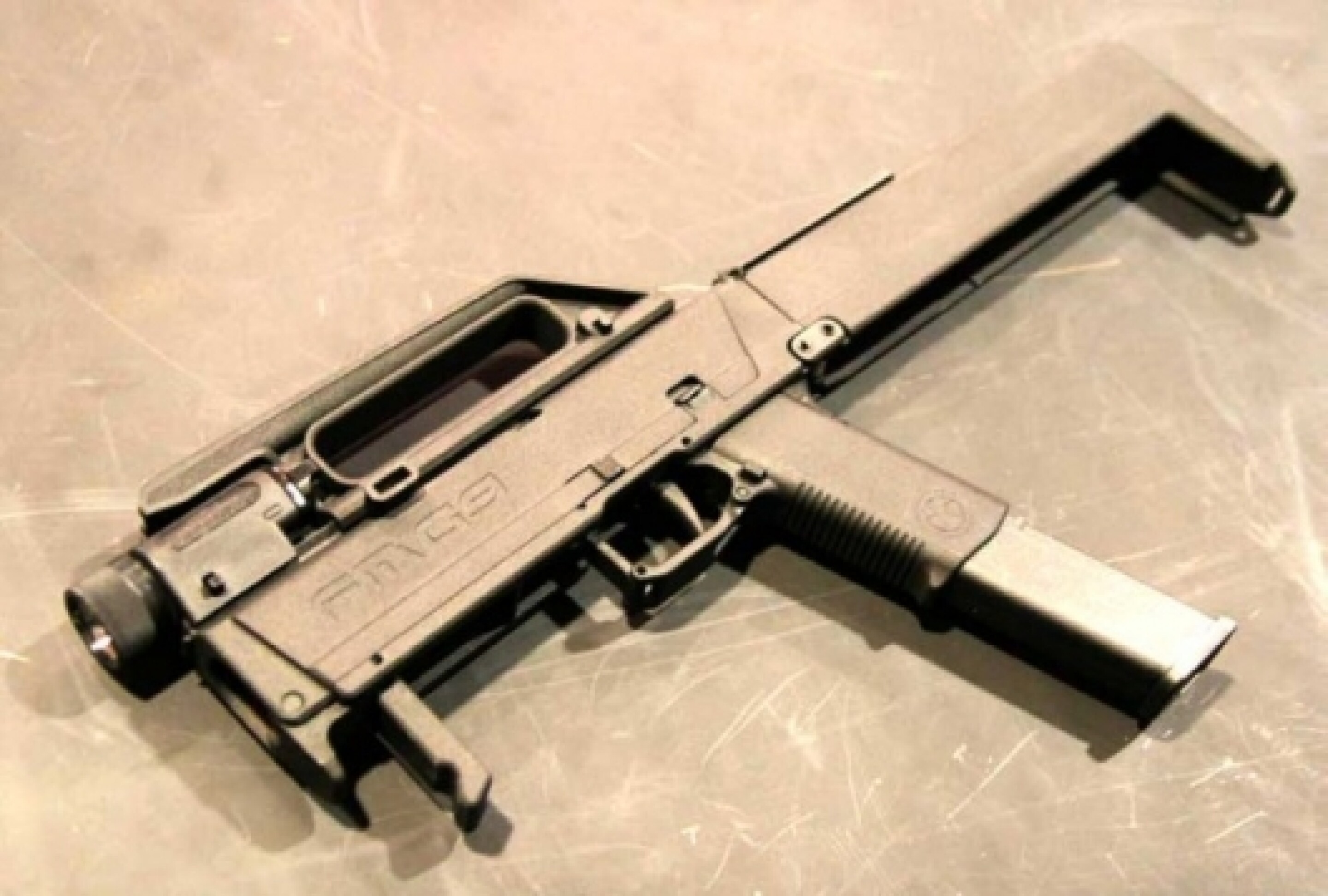 The Magpul FMG9 Netbook-sized Folding Machine Gun