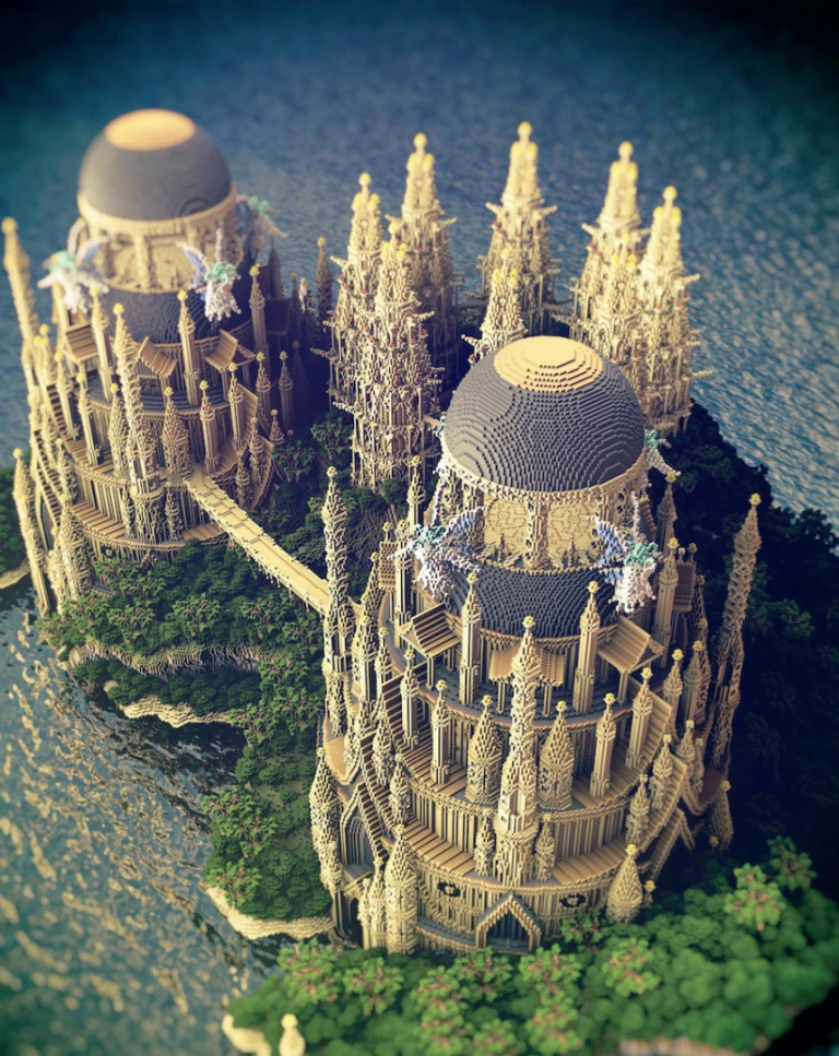 Art in the age of ones and zeros: Minecraft Art