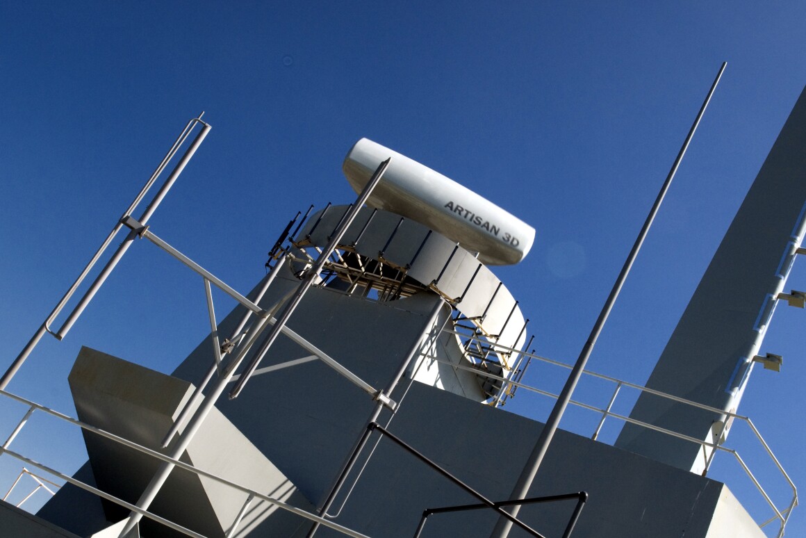 British fleet's new radar system can detect a supersonic tennis ball 25 ...